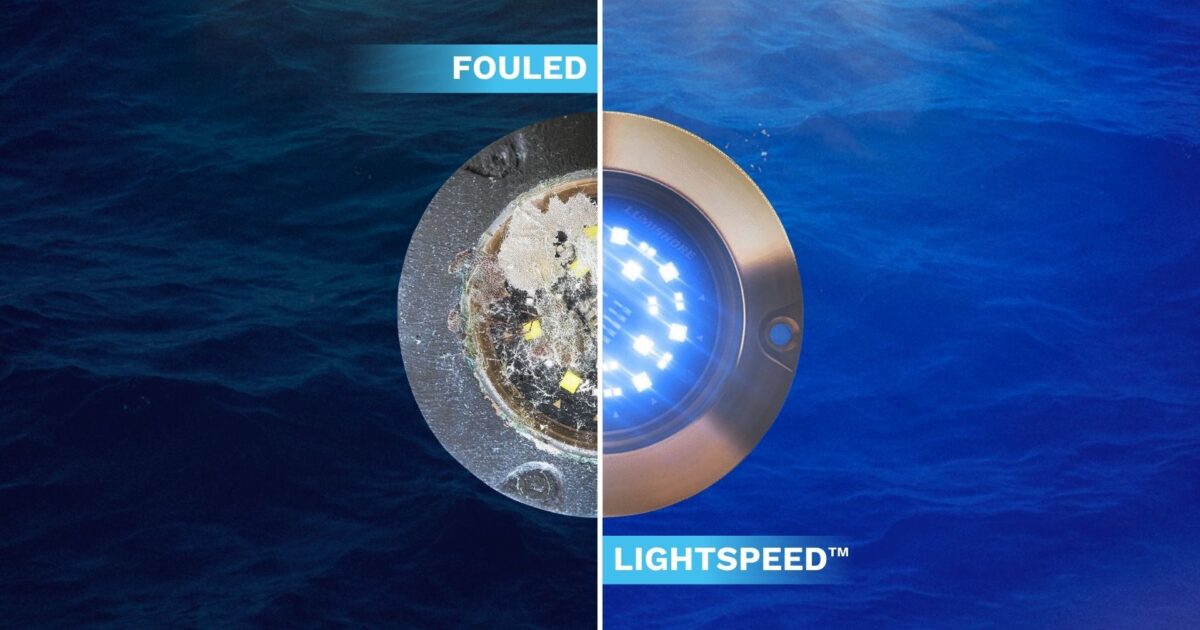 Lightspeed™ by Propspeed | Foul-release coating for underwater lights…