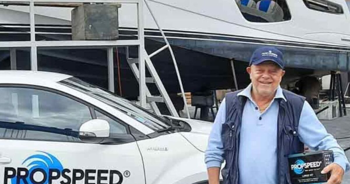 Princess f50 receives golden treatment with Propspeed | Success…