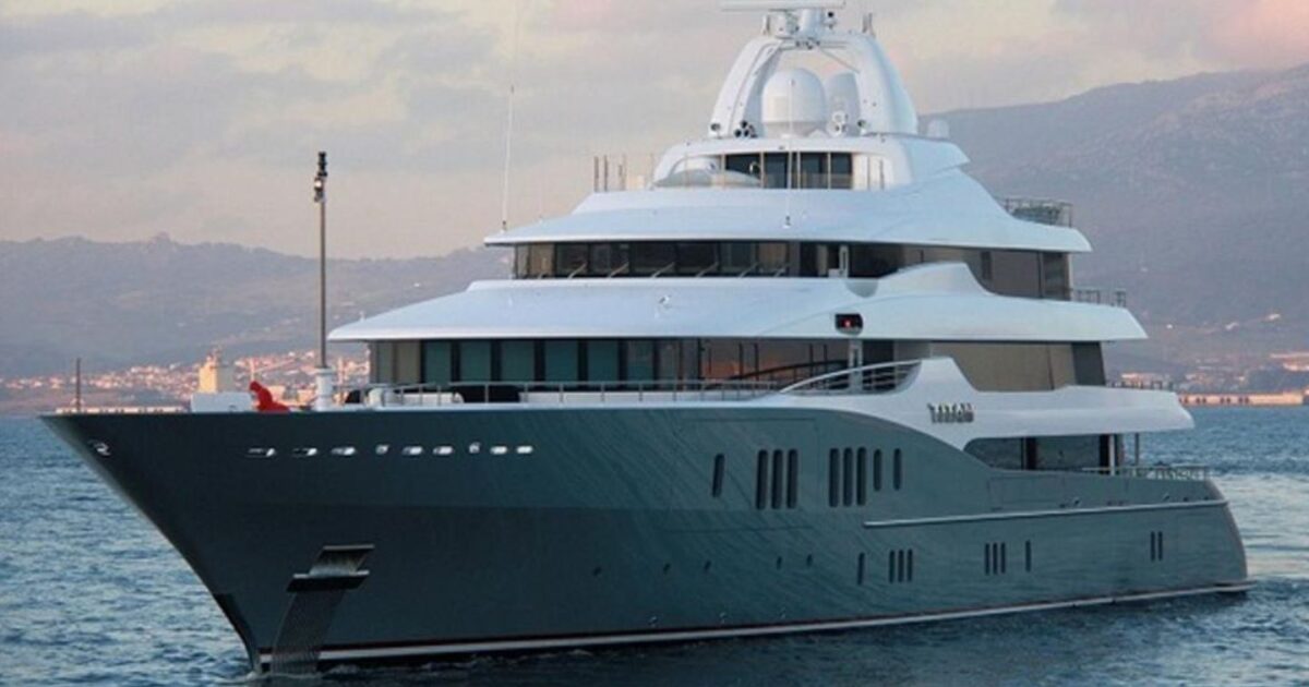 Megayacht Titan gets Propspeed gold boat bling | News Articles