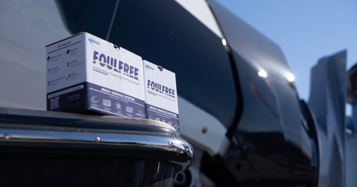 Foulfree™ Multi-Surface System: Propspeed’s foul-release protection…
